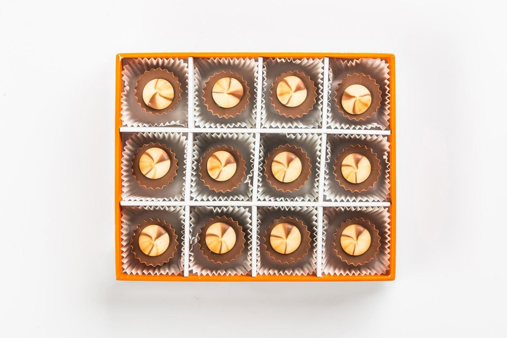 Caramel Cream 12 Piece Gift Box – Share Chocolates